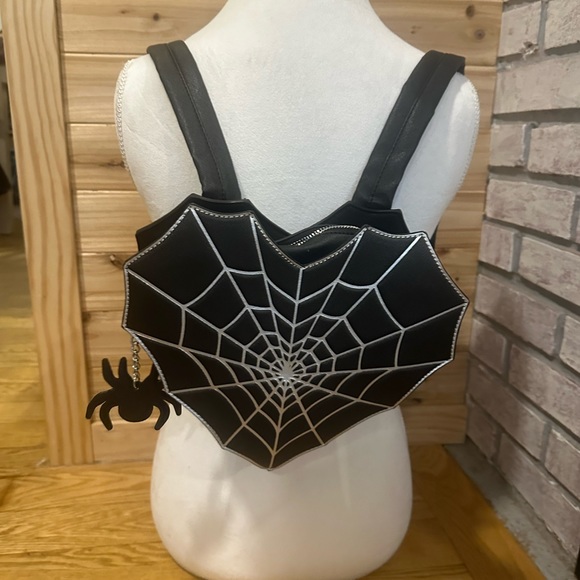 MAD Engine | Bags | Brand New Tiktok Mad Engine Viral Spiderweb Heart ...